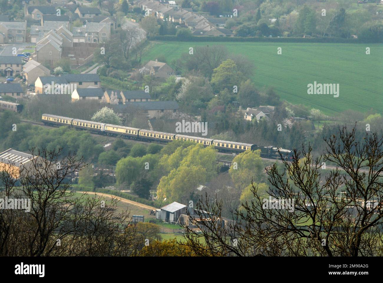 The Cornishman express steam train complete with its chocolate and ...