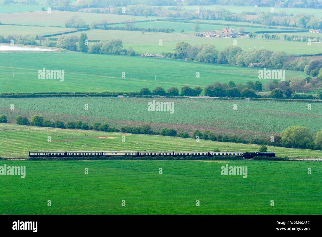 The Cornishman express steam train complete with its chocolate and ...