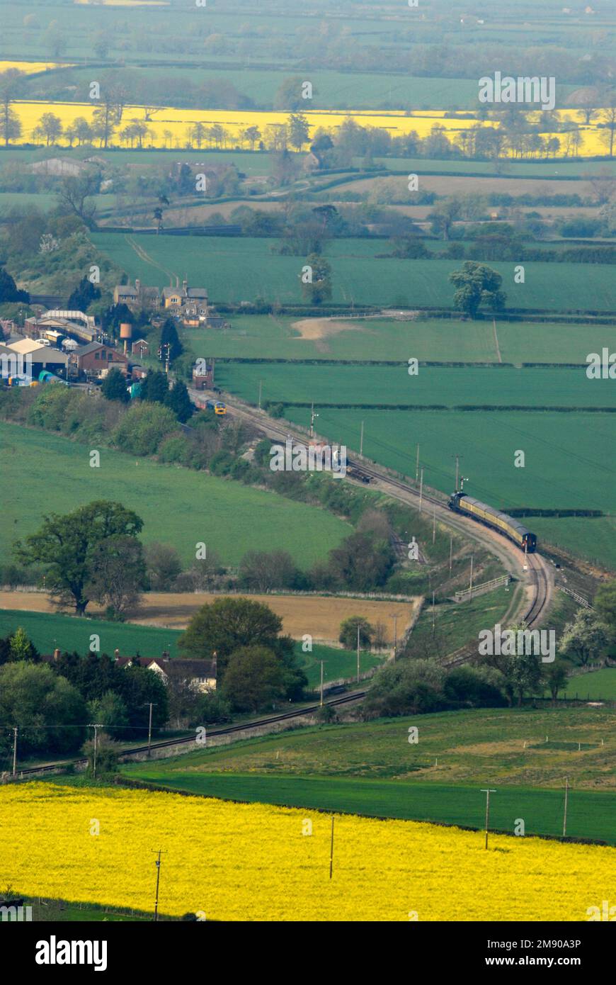 The Cornishman express steam train complete with its chocolate and ...