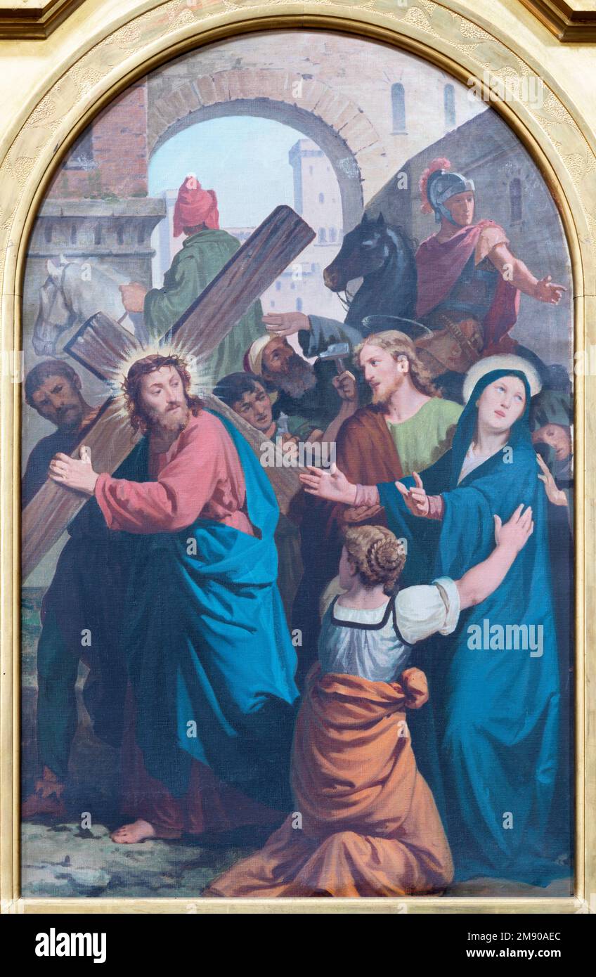 Mother mary veronica hi-res stock photography and images - Alamy