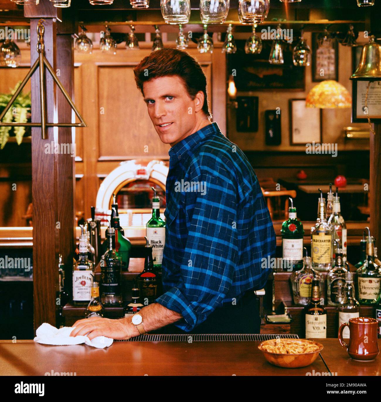 TED DANSON in CHEERS (1982), directed by JAMES BURROWS and GLEN CHARLES ... TED DANSON in CHEERS (1982), directed by JAMES BURROWS and GLEN CHARLES ...