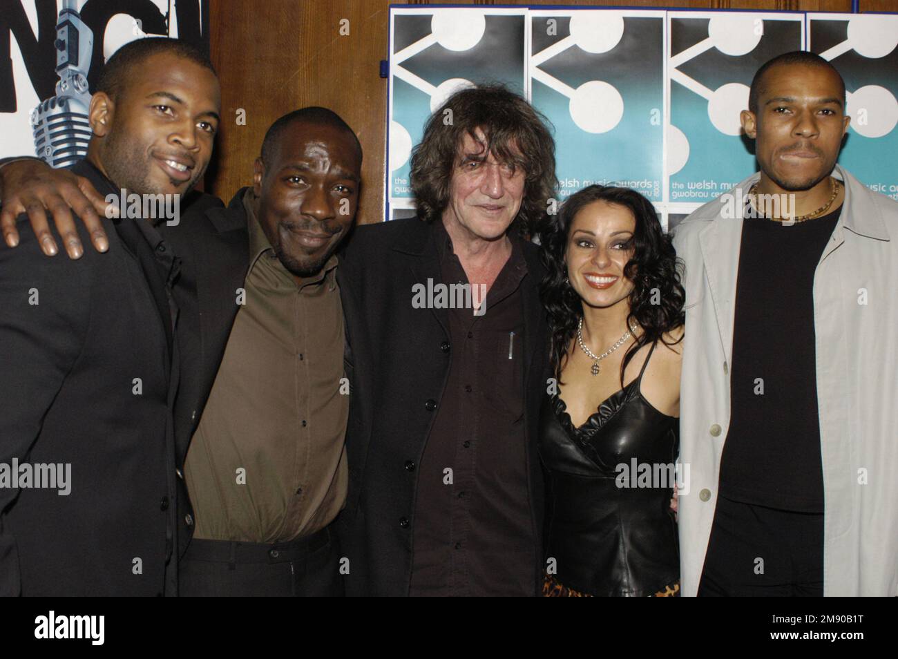 WELSH CELEBRITIES, SPORT and CULTURE, 2002: Nathan Blake, Gary Beadle ...