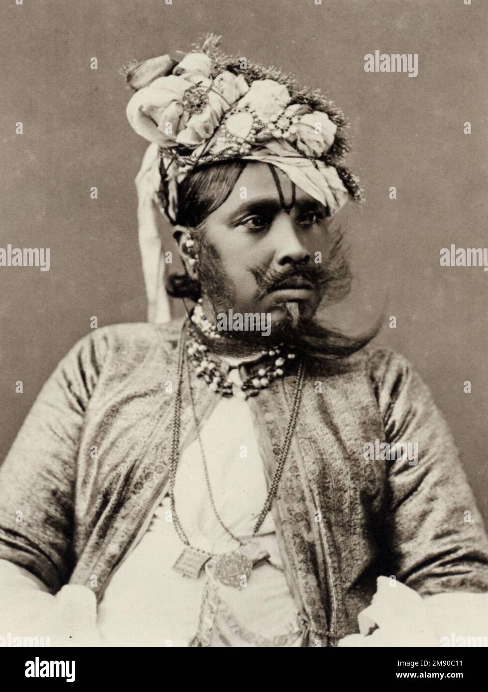 Raja Deen Dayal - Prince - 1888 Stock Photo - Alamy Raja Deen Dayal - Prince - 1888 Stock Photo - Alamy