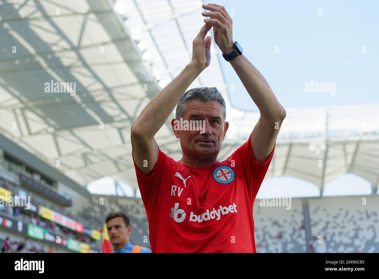 Sydney, Australia. January 15, 2023 Coach, Rado Vidosic of Melbourne ...