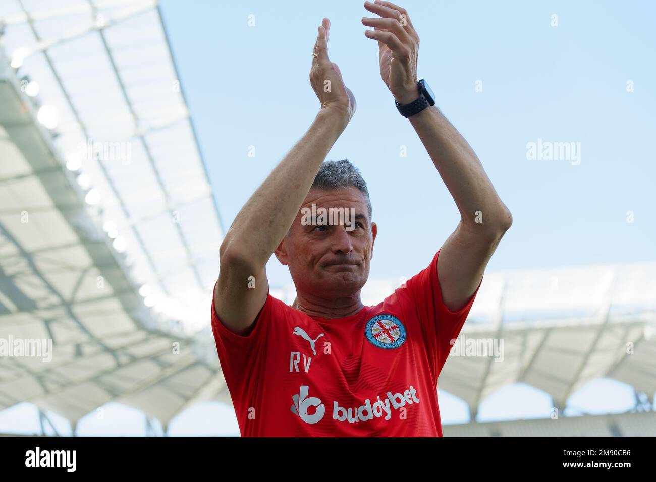 Sydney, Australia. January 15, 2023 Coach, Rado Vidosic of Melbourne ...