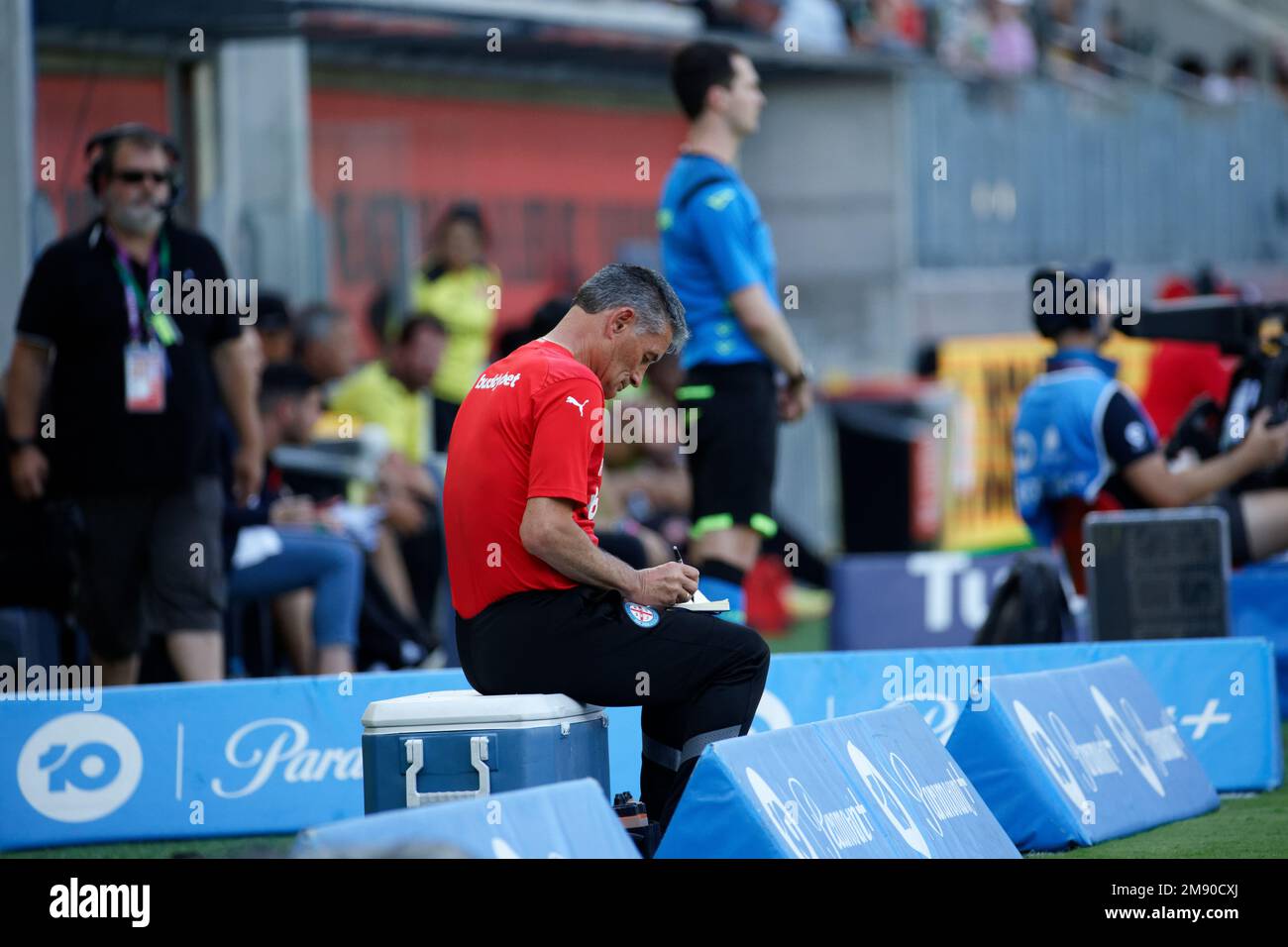 Sydney, Australia. January 15, 2023 Coach, Rado Vidosic of Melbourne ...