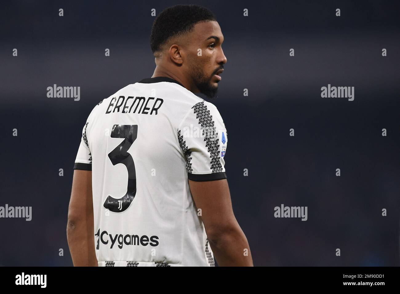 Naples, Italy. 13 Jan, 2023. Bremer of Juventus FC during the Serie A ...