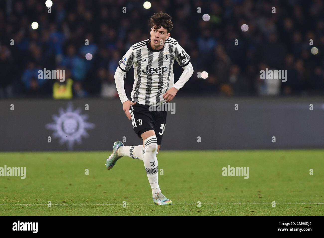 Naples, Italy. 13 Jan, 2023. Matias Soule of Juventus FC during the ...