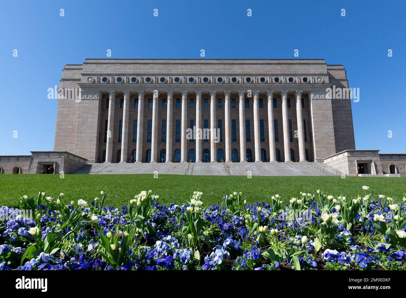 Parliament House in Helsinki, Finland. 5.11.2018 Stock Photo - Alamy