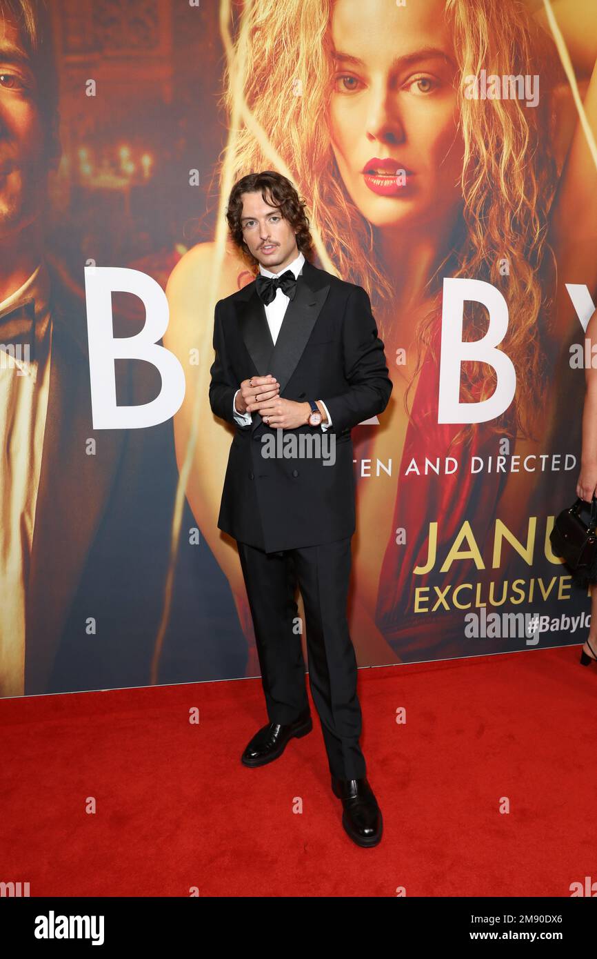 January 16, 2023: CAMERON ROBBIE attends the Australian Premiere of ...