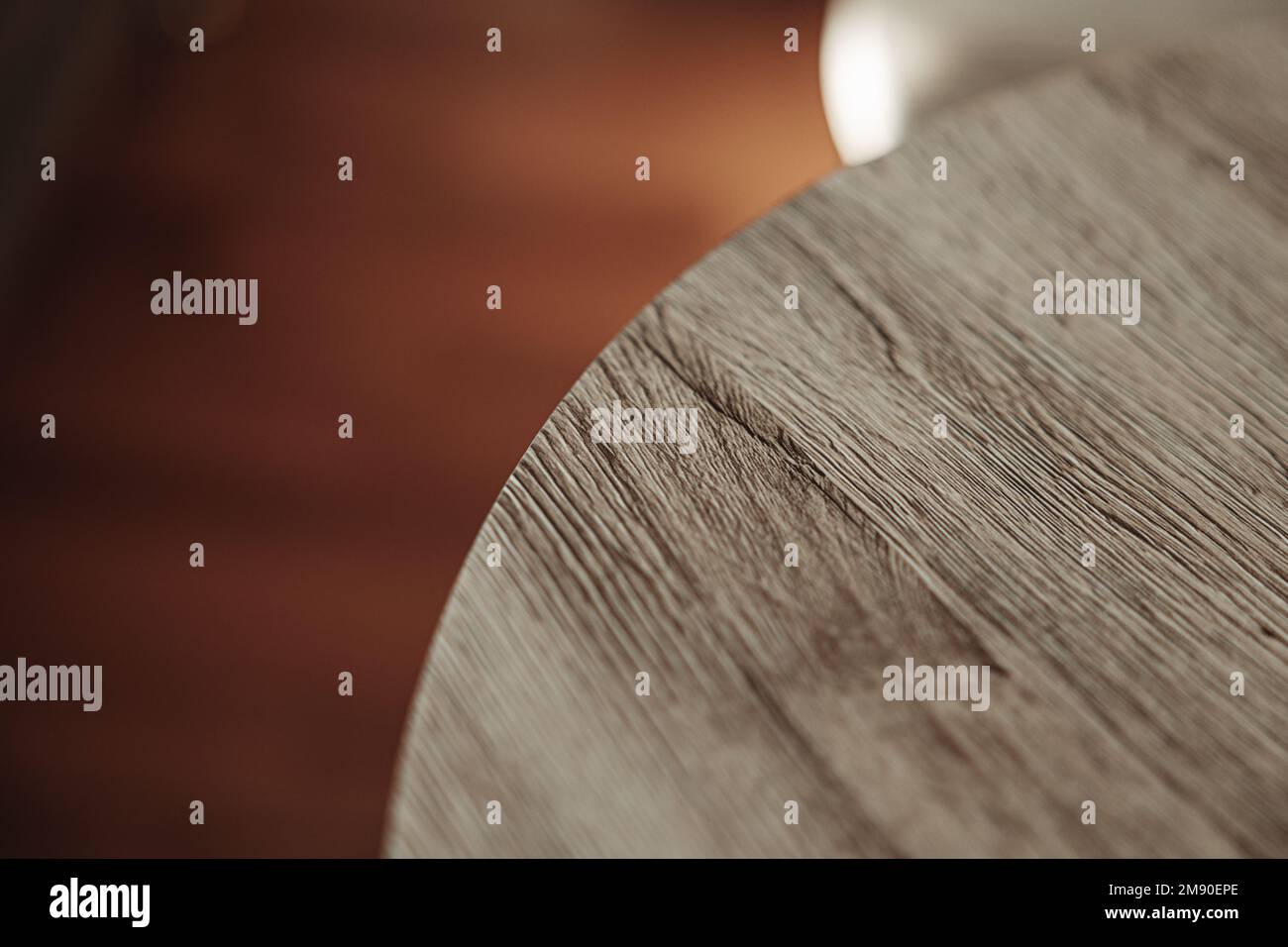 A coffee table with an amazing texture and color Stock Photo - Alamy