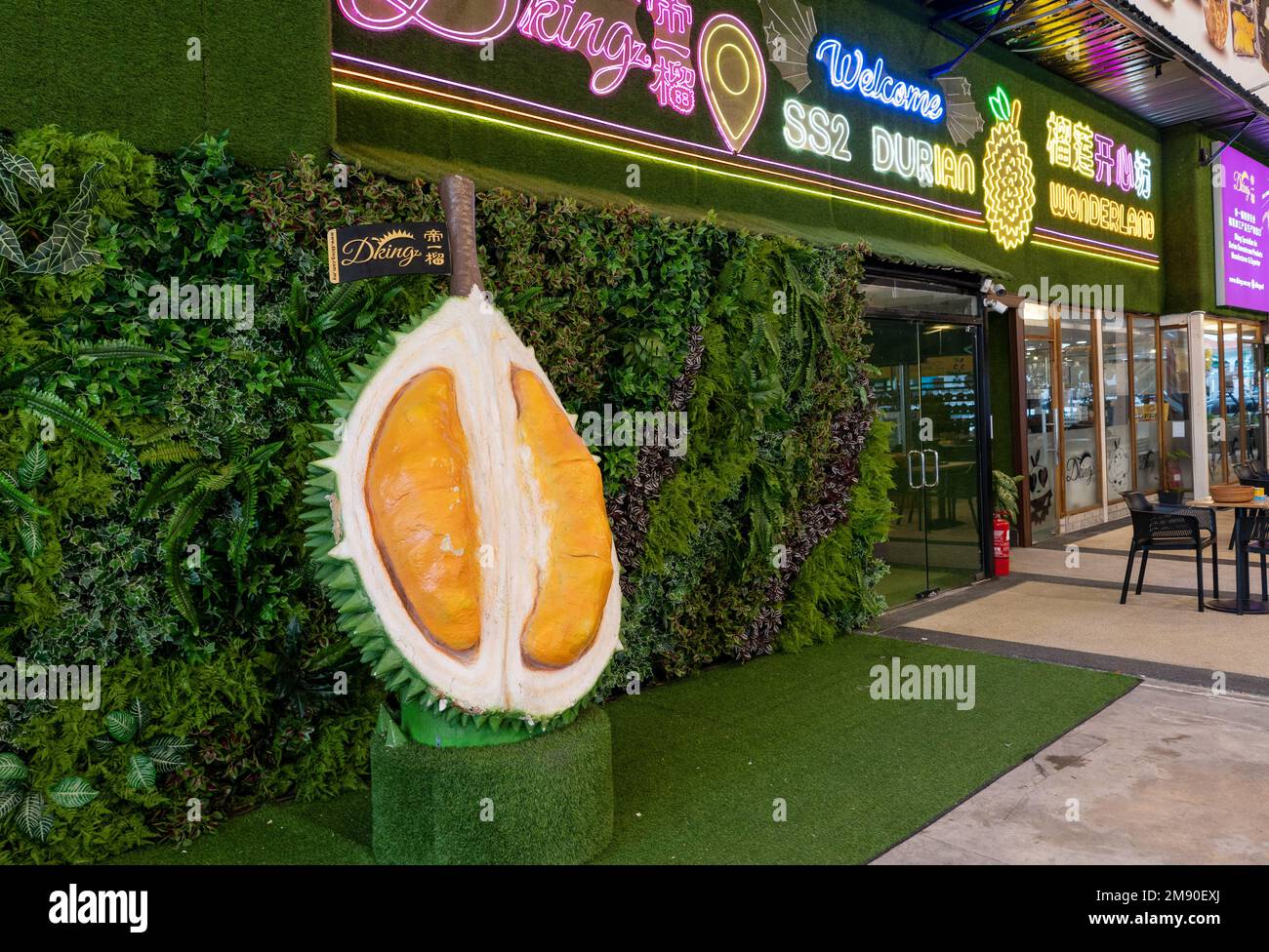 Kuala Lumpur, Malaysia - December 13th, 2022 - Durian Market, a ...