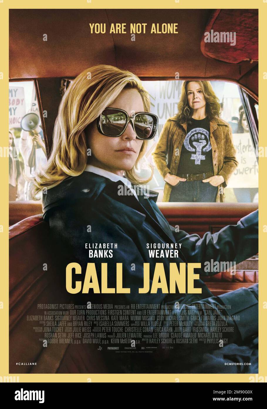 CALL JANE (2022) ELIZABETH BANKS SIGOURNEY WEAVER PHYLLIS NAGY (DIR ...