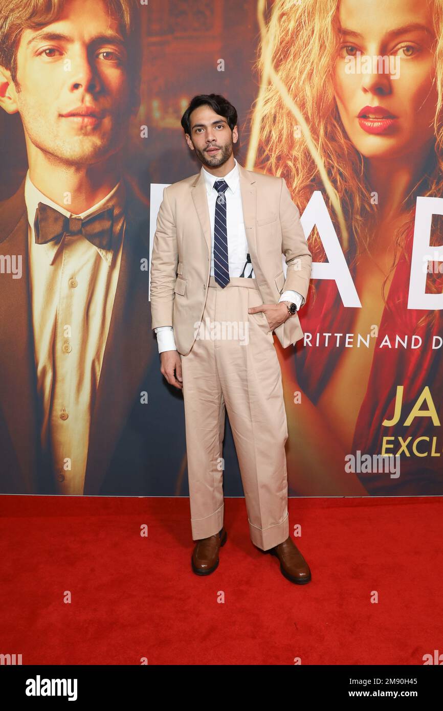 January 16, 2023: DIEGO CALVA attends the Australian Premiere of ...