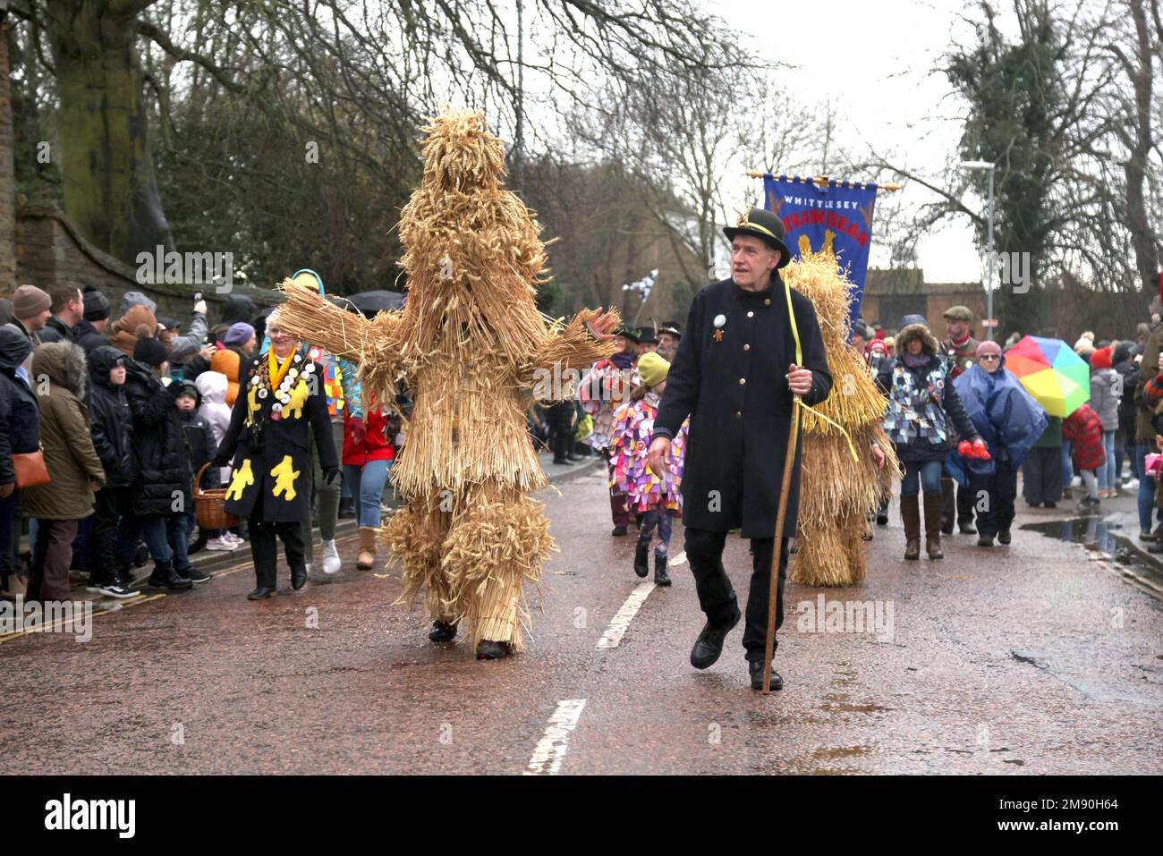 Whittlesey, UK. 14th Jan, 2023. The Whittlesea Straw Bear festival ...
