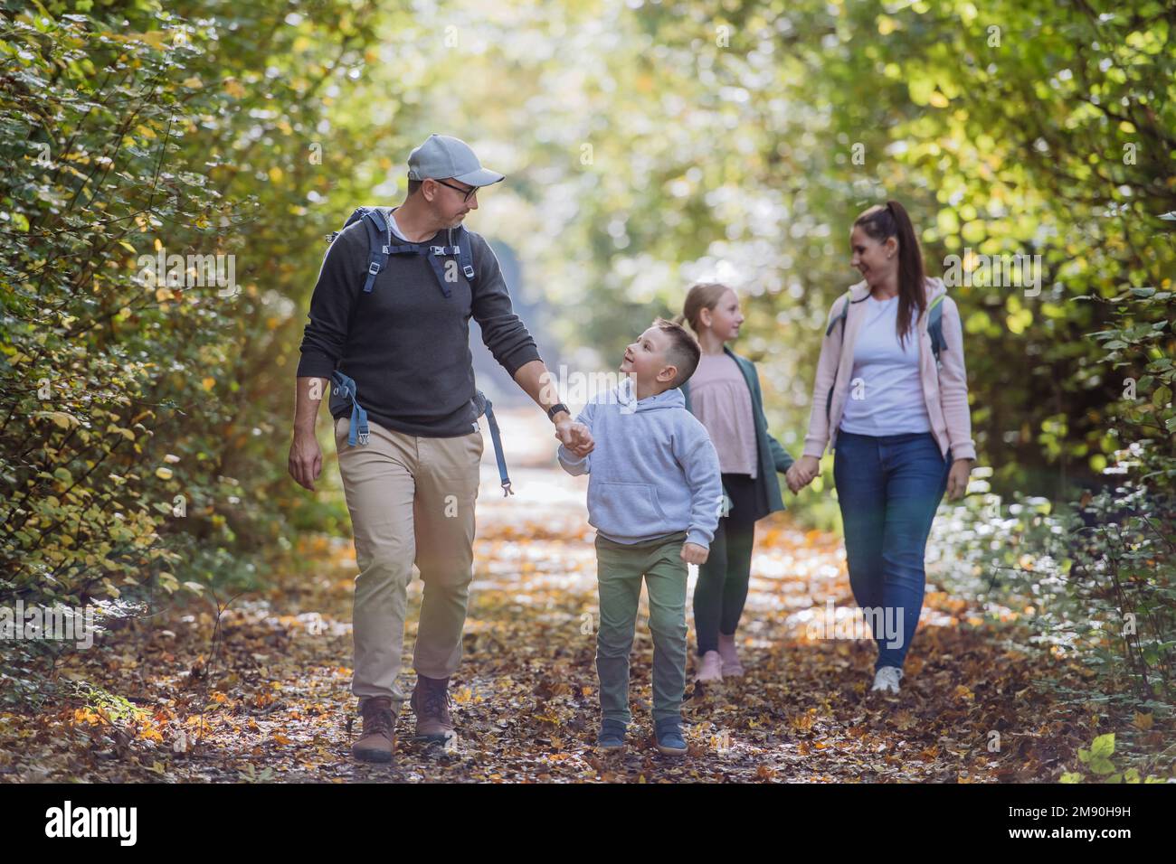 Family brother sister mother father hi-res stock photography and images ...