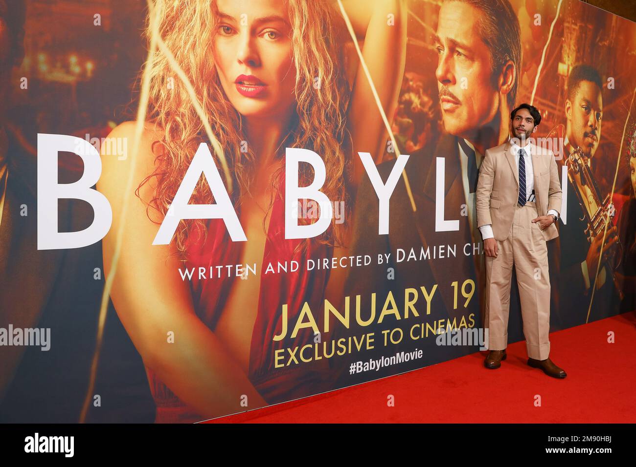 January 16, 2023: DIEGO CALVA attends the Australian Premiere of ...