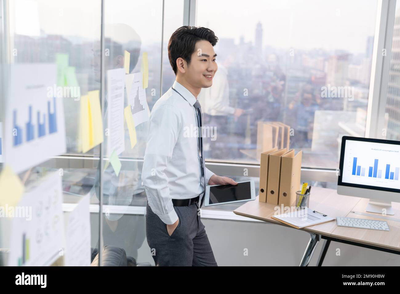 Man in a dress at work hi-res stock photography and images - Alamy