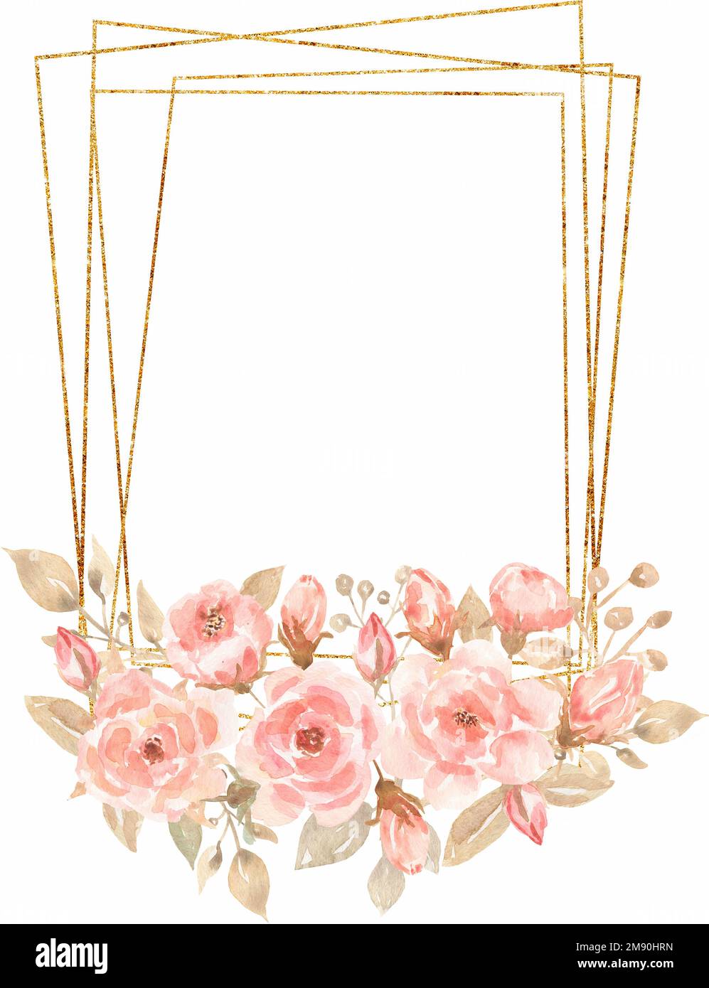 Frame Design Flower Clipart