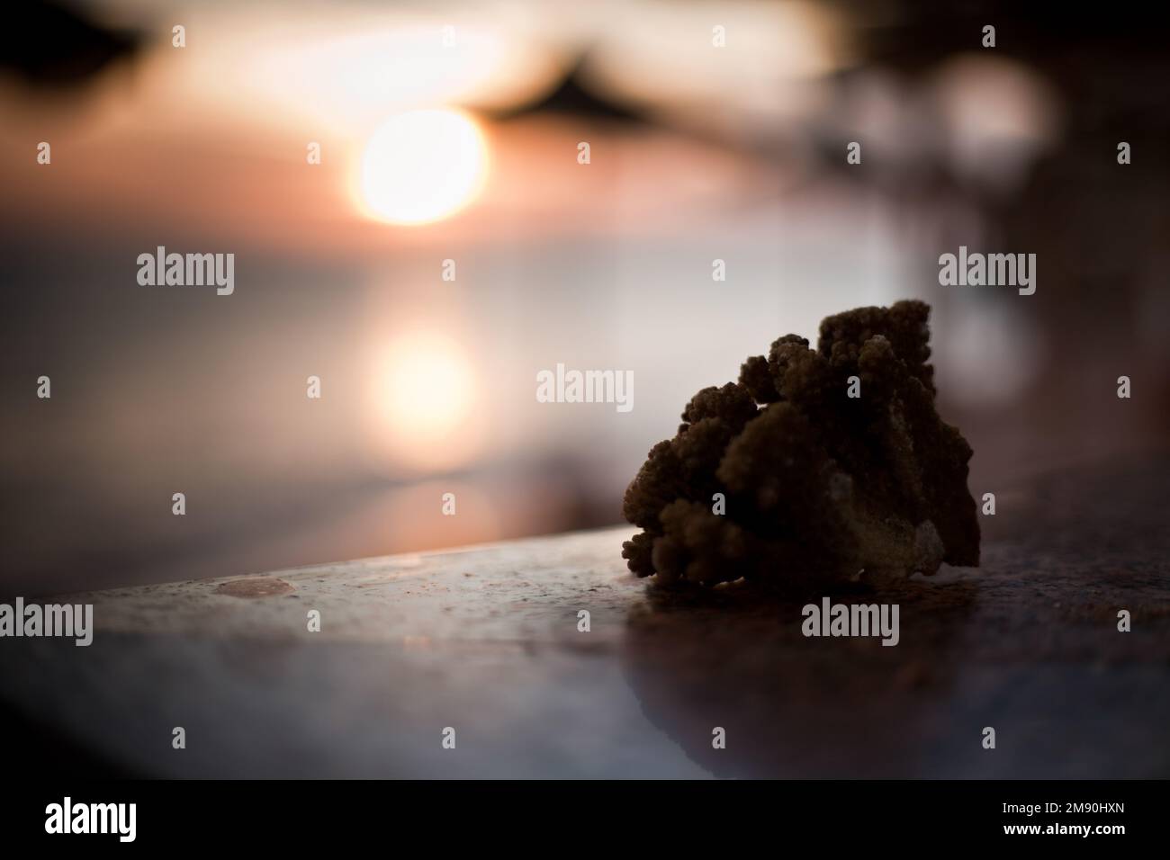Sunrise Over Infinity Pool And The Red Sea Stock Photo - Alamy