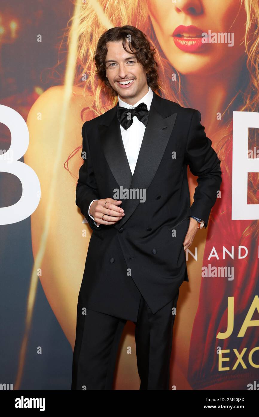 January 16, 2023: CAMERON ROBBIE attends the Australian Premiere of ...