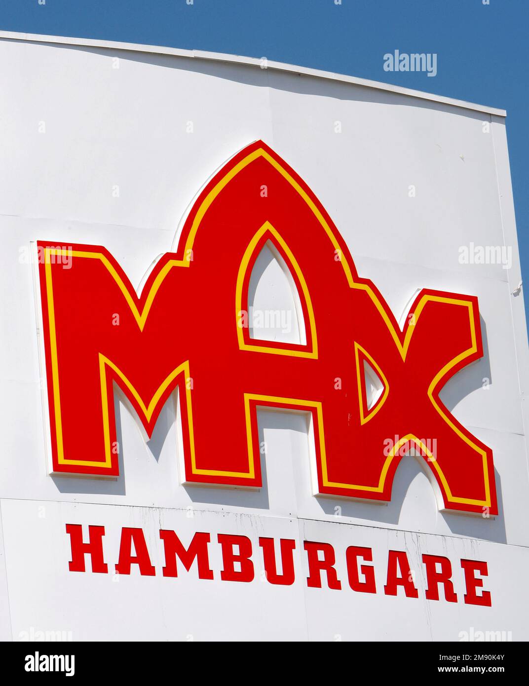 Max hamburger restaurant Stock Photo - Alamy