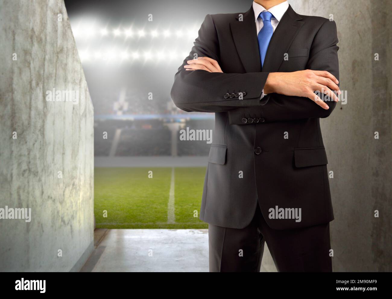 Football stadium entrance tunnel hi-res stock photography and images ...