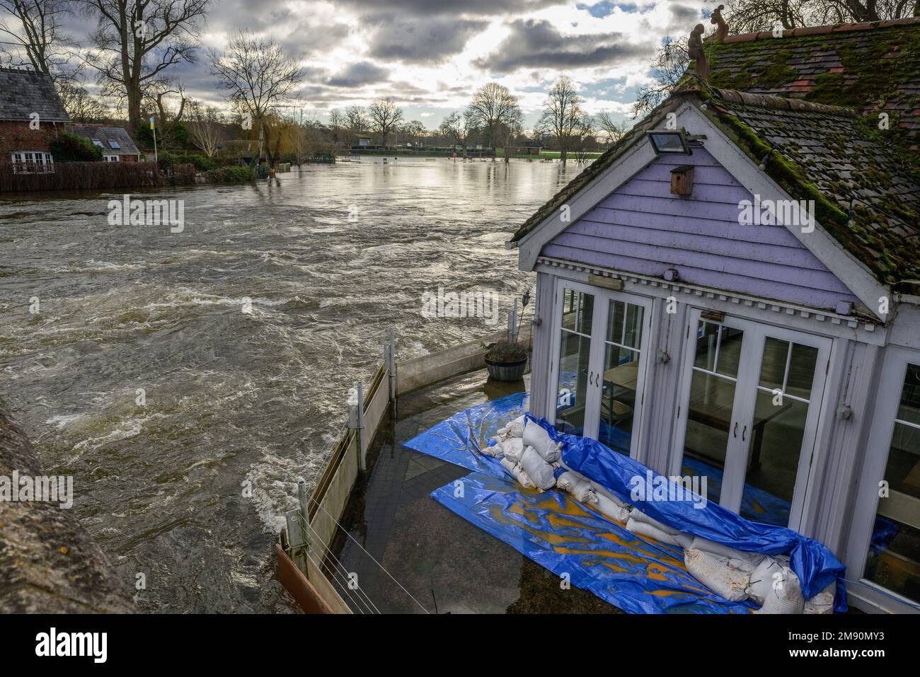 Fordingbridge, Hampshire, UK, 16th January 2023, Weather: The River ...