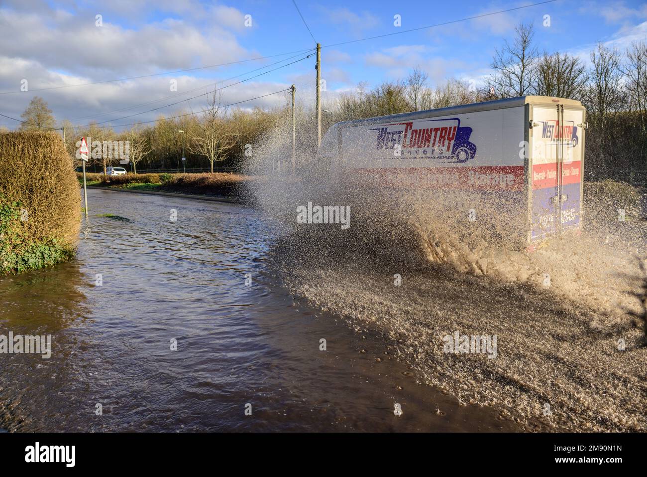 Fordingbridge, Hampshire, UK, 16th January 2023, Weather: The River ...