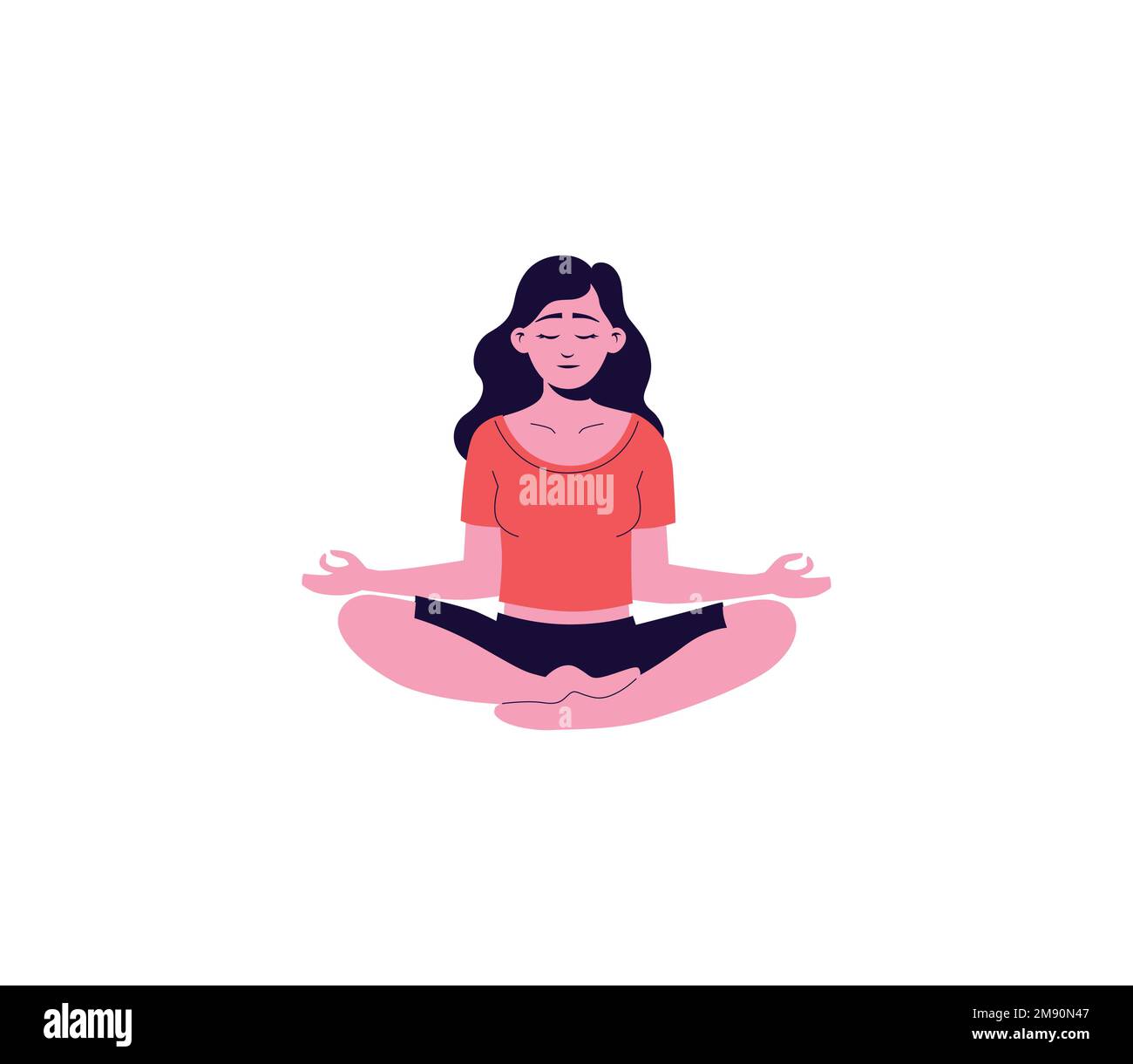Beautiful yogi Stock Vector Images - Alamy