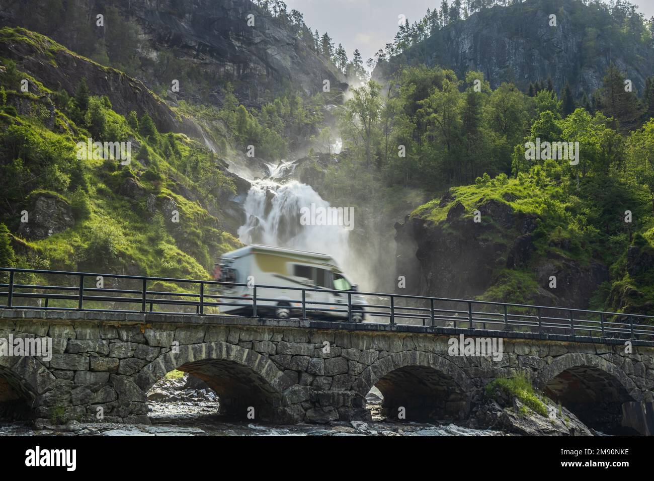 Latefossen car hi-res stock photography and images - Alamy