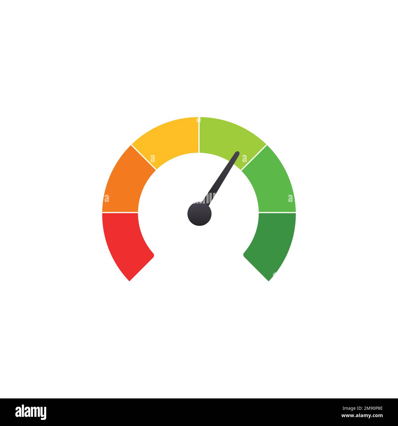 Display color scale indicator. Equipment gauge with dial Stock Vector ...