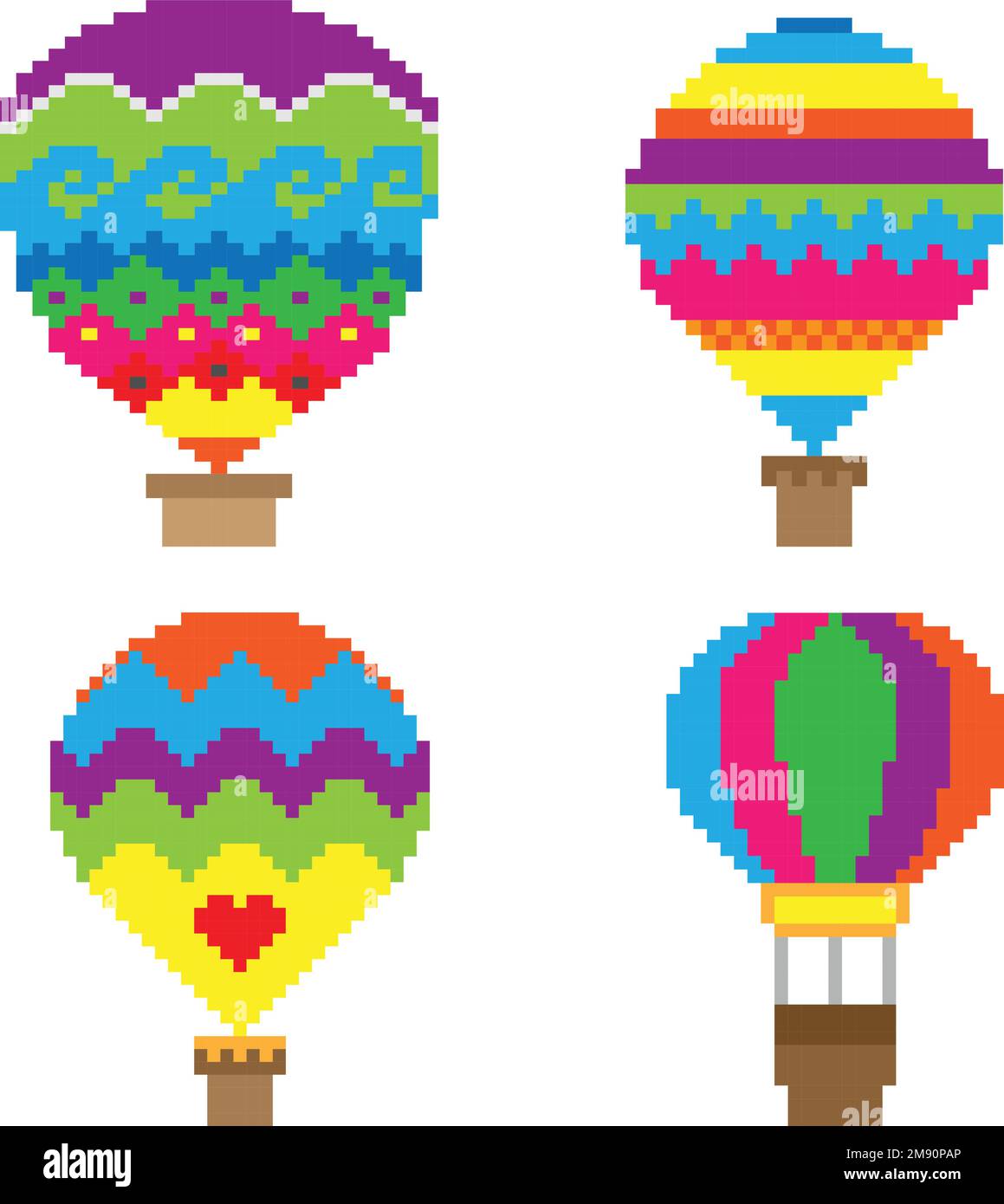Comic hot air balloon Stock Vector Images - Alamy