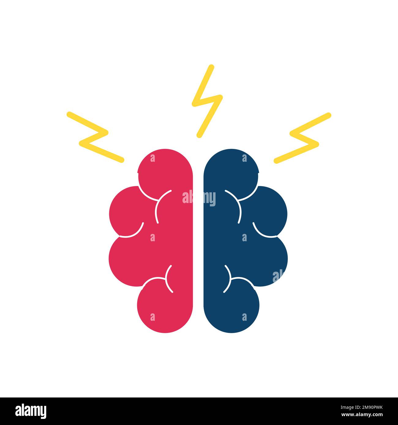 Think shock Stock Vector Images - Alamy
