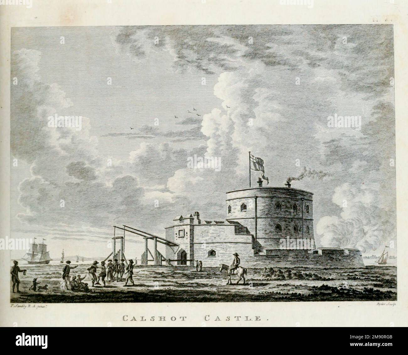 Calshot Castle is an artillery fort constructed by Henry VIII on the ...