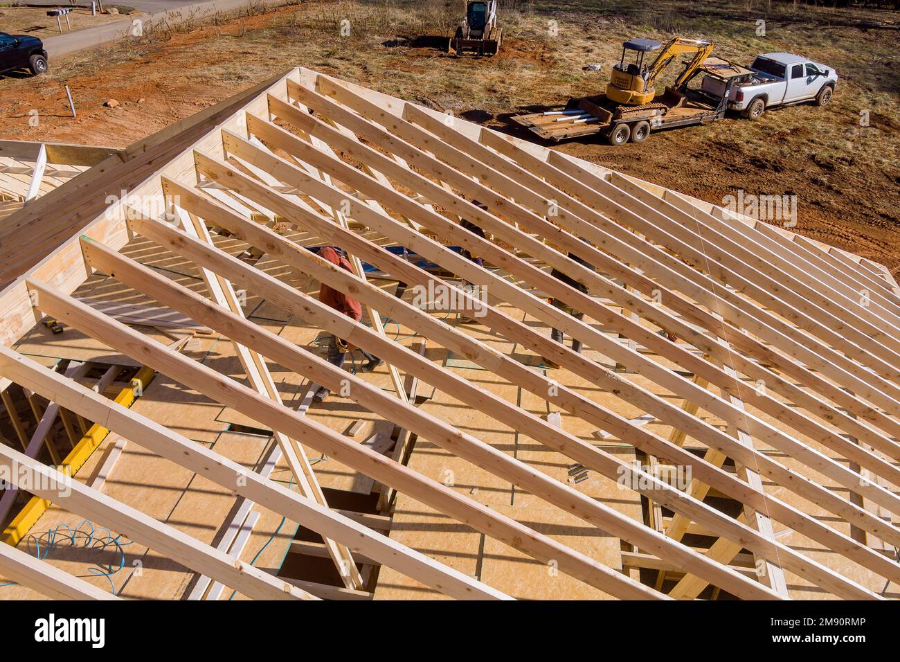 Plank House Roof Construction