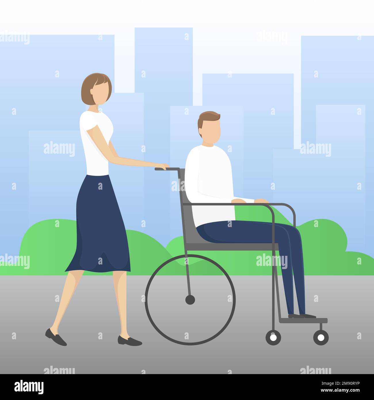 Walking aide Stock Vector Images - Alamy