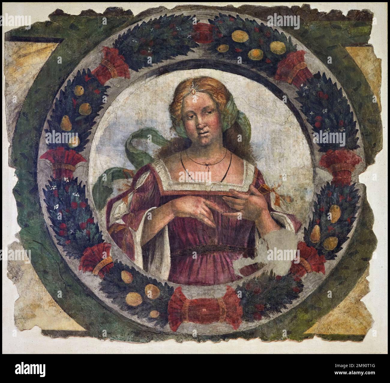 L’ Aritmetica - affresco - Nicola Giolfino - XVI secolo - Verona, Museo ... L’ Aritmetica - affresco - Nicola Giolfino - XVI secolo - Verona, Museo ...