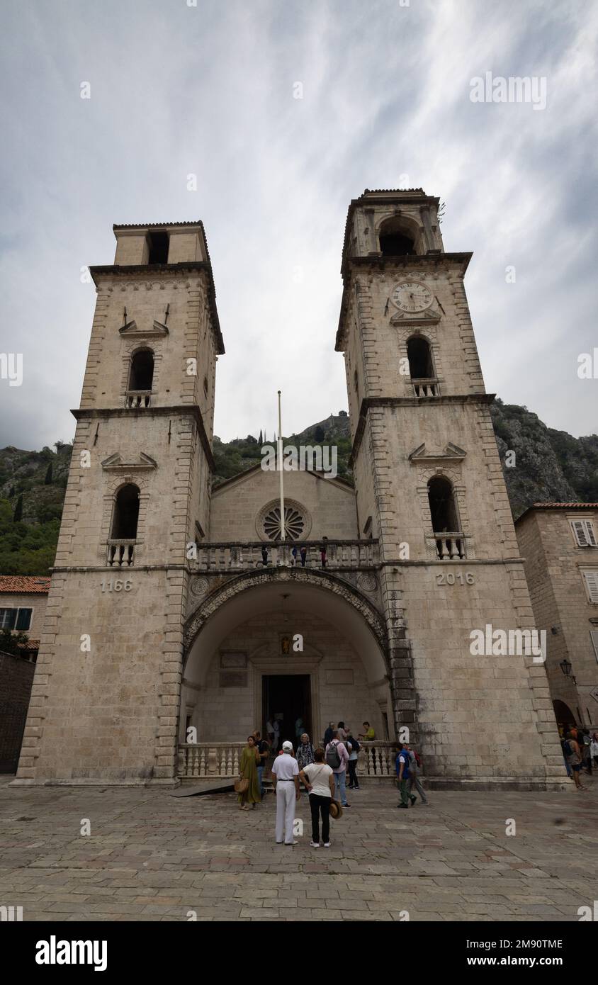 St. Tryphon Cathedral, Kotor, Montenegro Stock Photo - Alamy