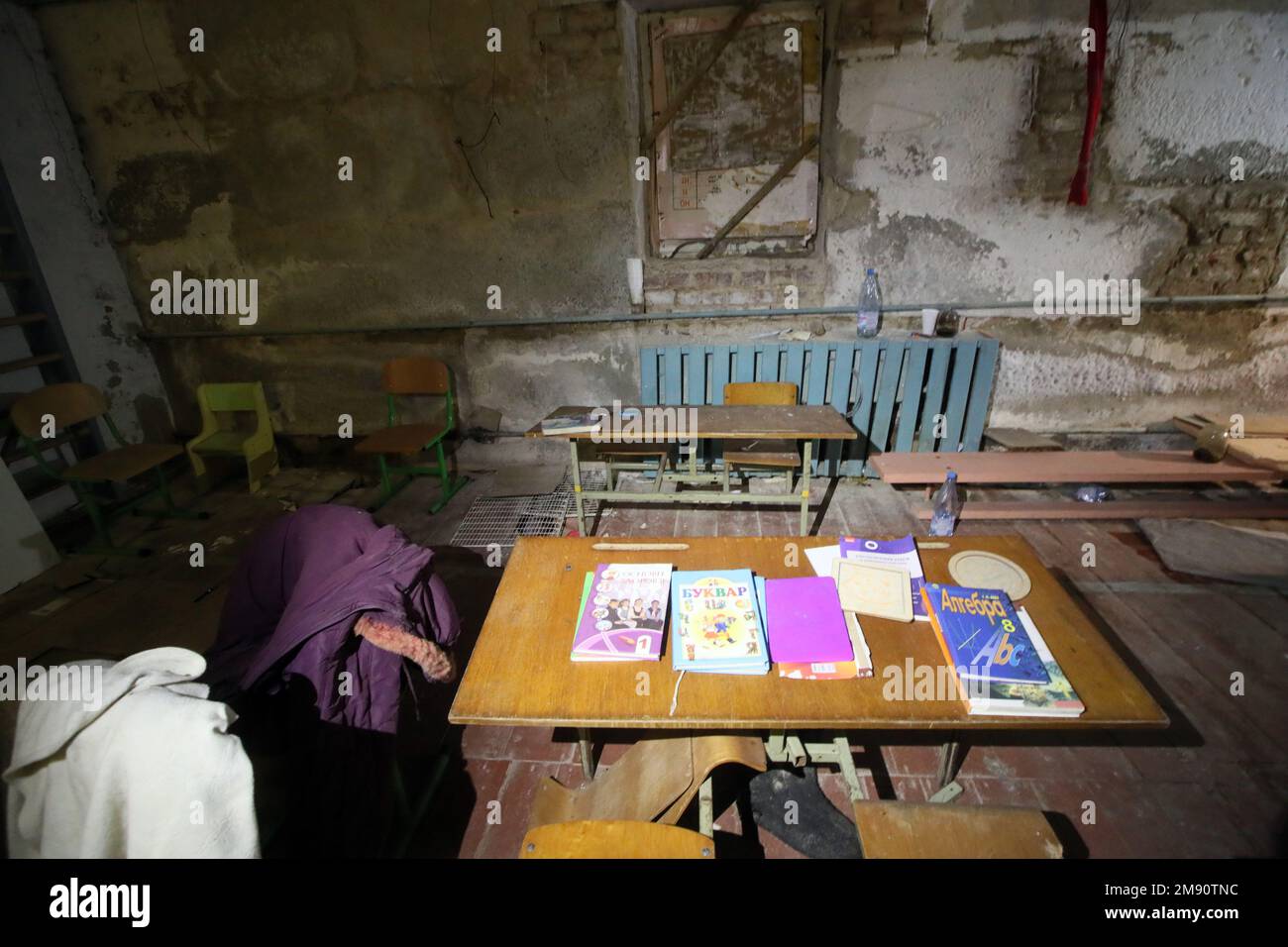 Non Exclusive: YAHIDNE, UKRAINE - JANUARY 14, 2023 - The school ...