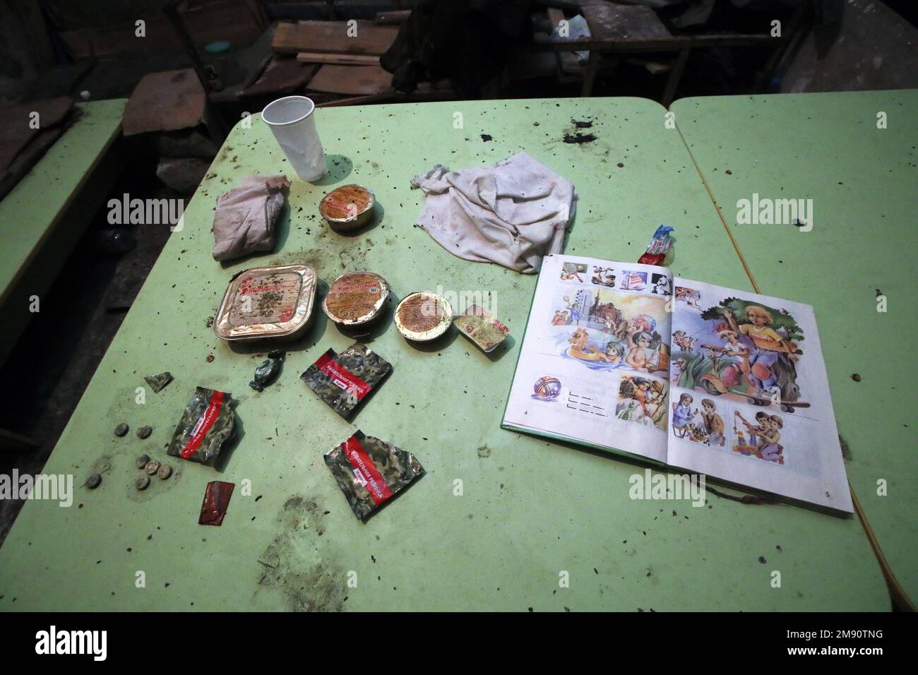 Non Exclusive: YAHIDNE, UKRAINE - JANUARY 14, 2023 - The school ...