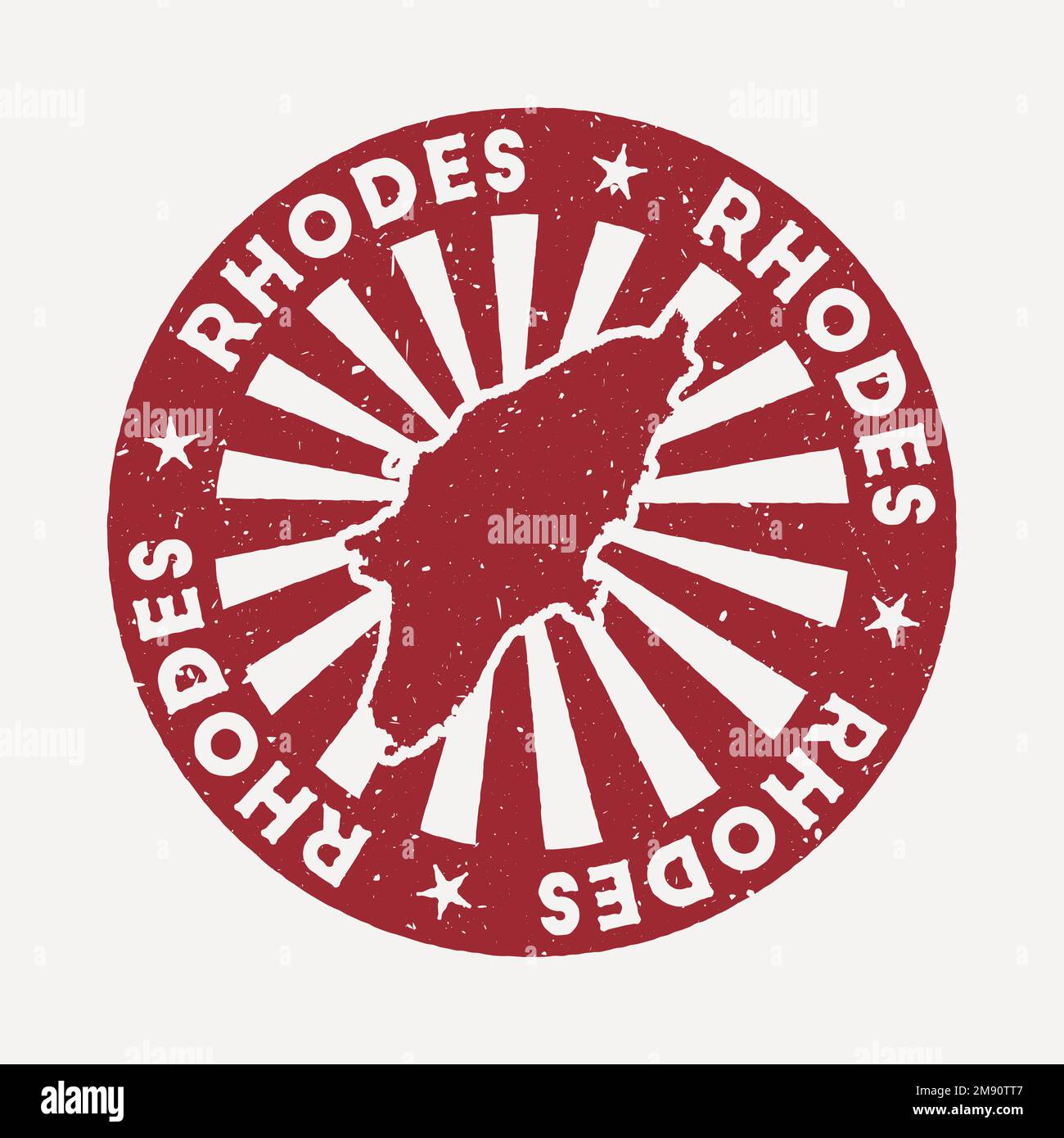 Rhodes stamp hi-res stock photography and images - Alamy