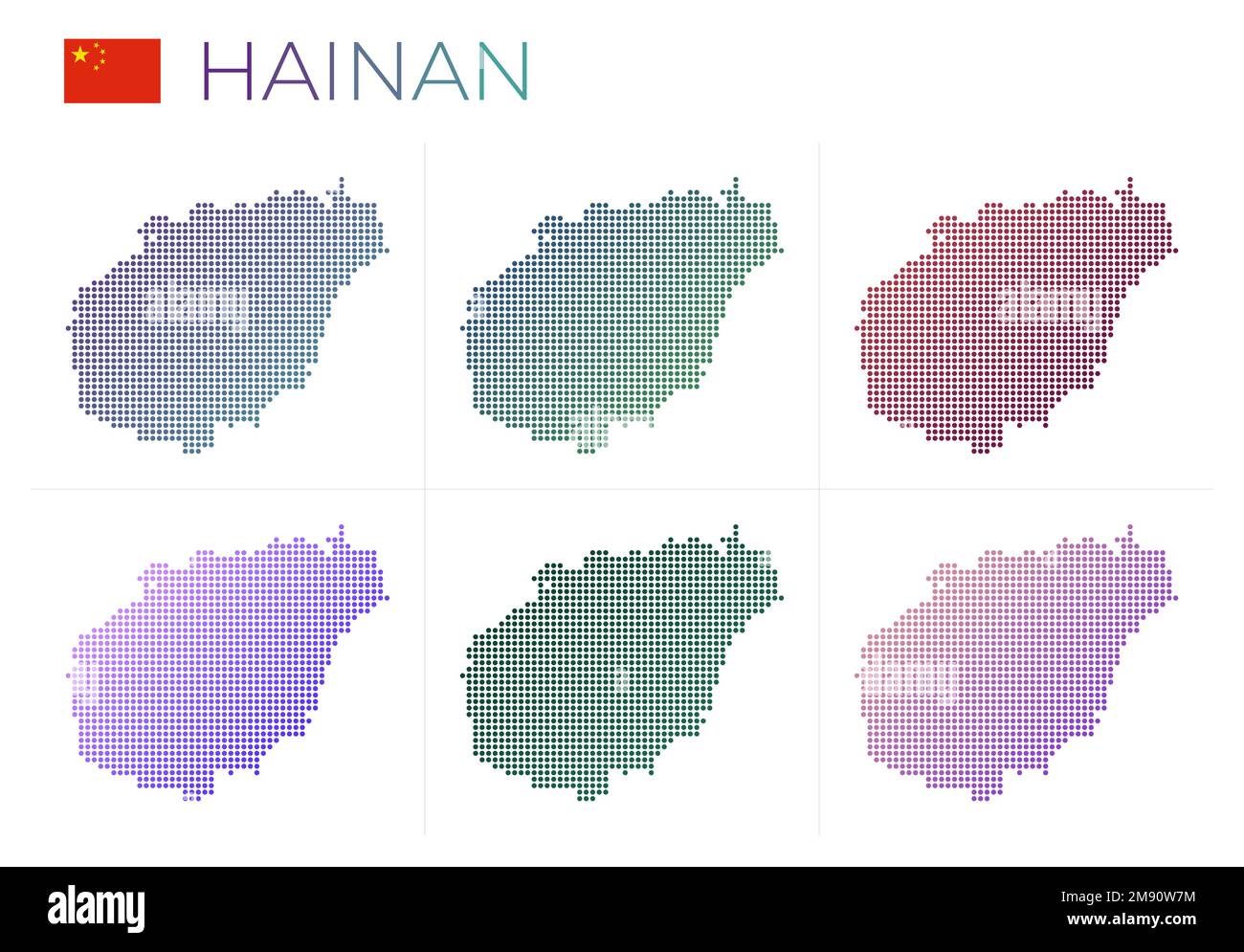 Hainan map Stock Vector Images - Alamy