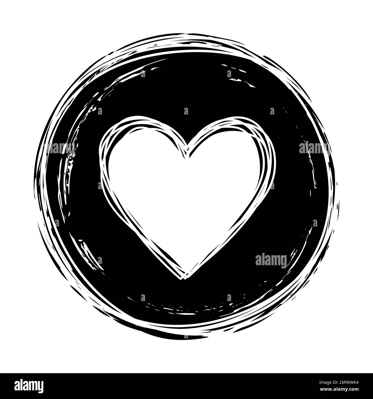 Tangled in love Stock Vector Images - Alamy