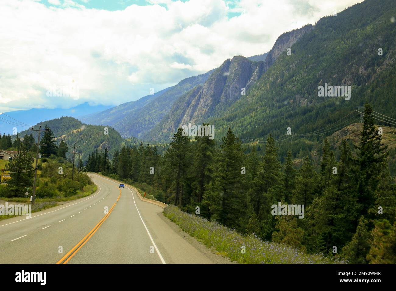 Hell's Gate in the Fraser Canyon, British Columbia, Canada Stock Photo ...