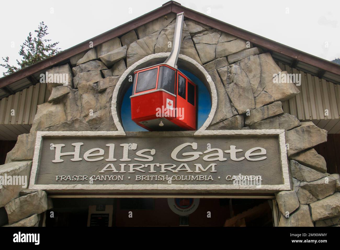 Hell's Gate Airtram in the Fraser Canyon, British Columbia, Canada ...
