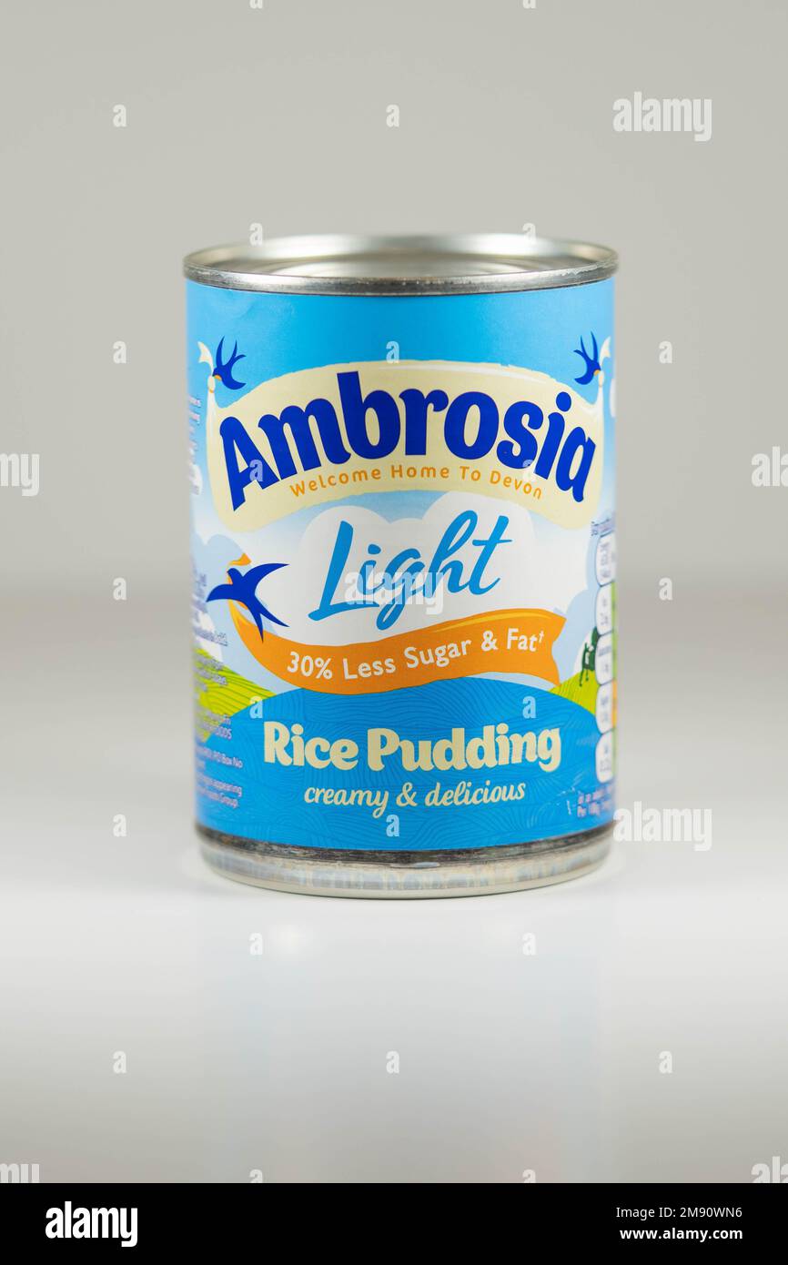 Tinned rice pudding hi-res stock photography and images - Alamy
