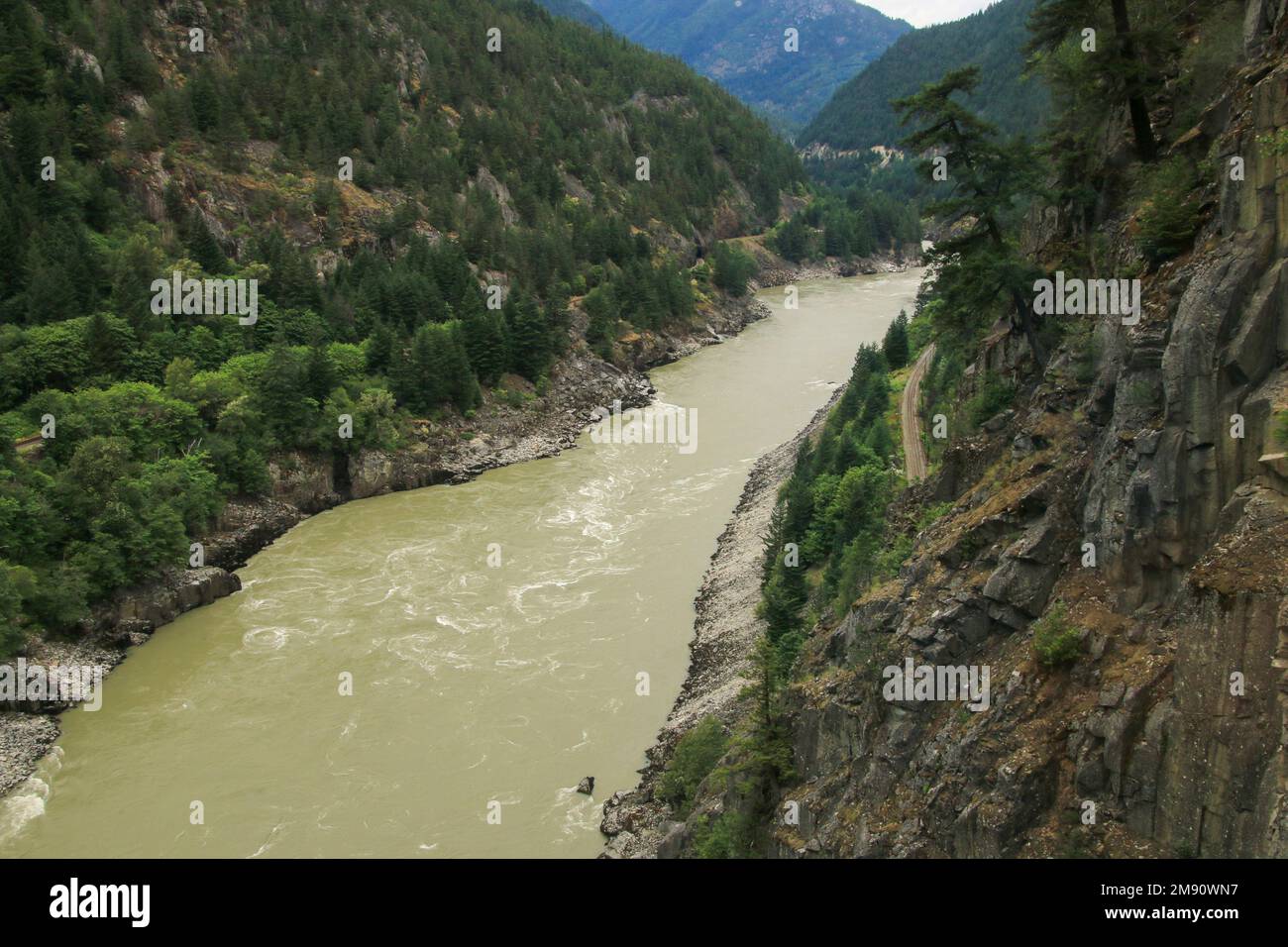 Hell's Gate Airtram in the Fraser Canyon, British Columbia, Canada ...
