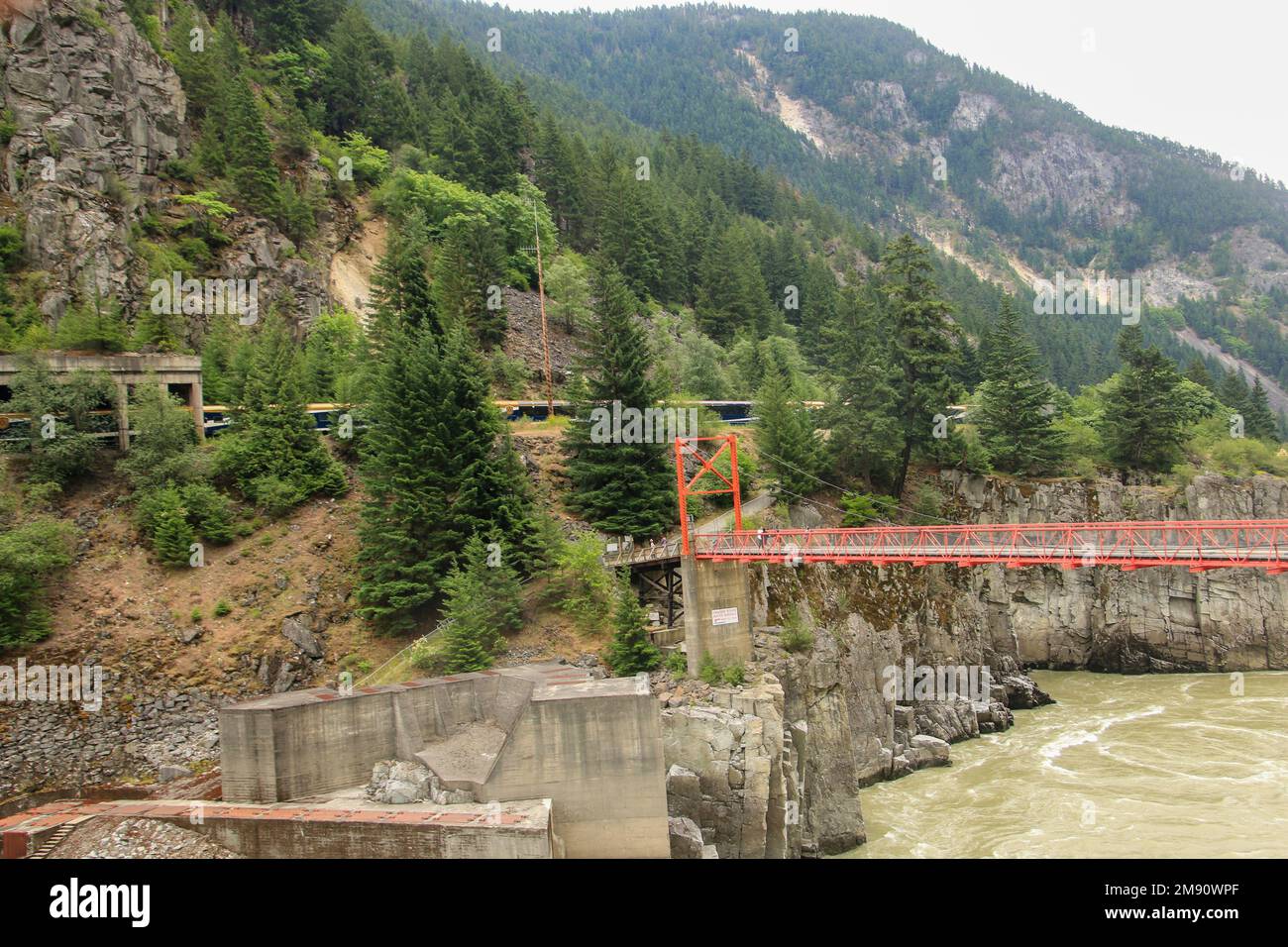 Hell's Gate Airtram in the Fraser Canyon, British Columbia, Canada ...