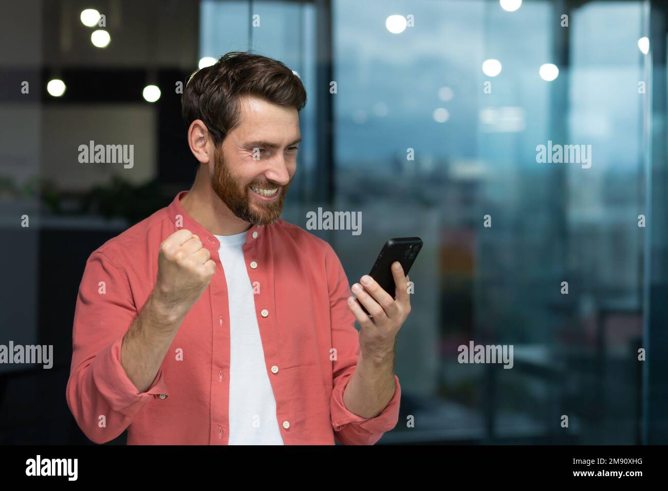 Excited constructed hi-res stock photography and images - Alamy